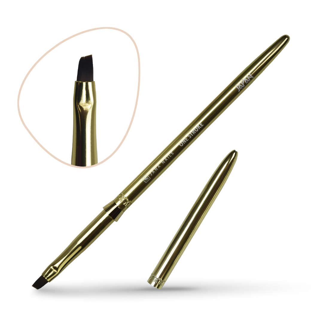 One stroke gold edition - Kistovi / Brushes - Shop - Jana Nails