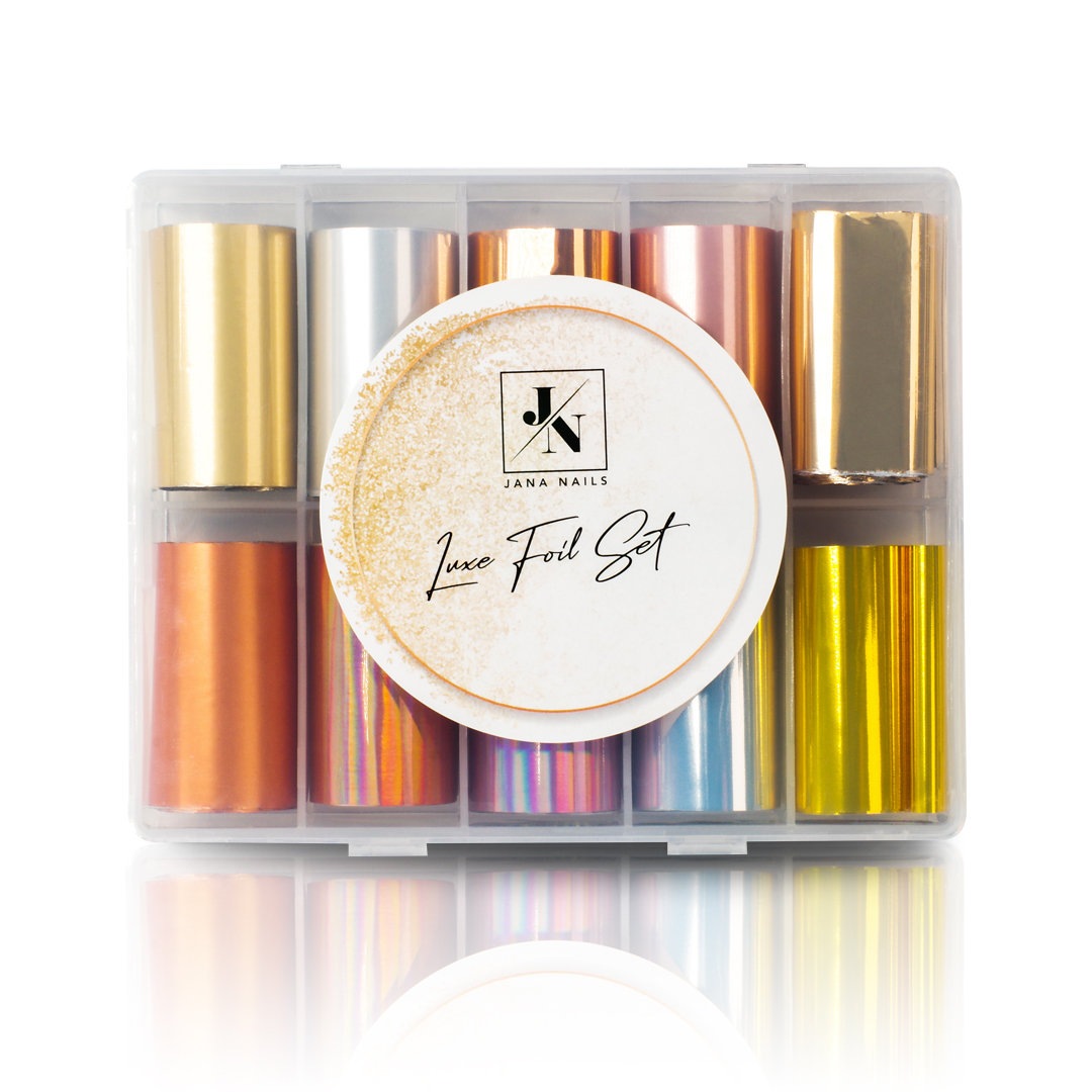 Luxe foil set 10 pcs/box - Transfer folije - Shop - Jana Nails