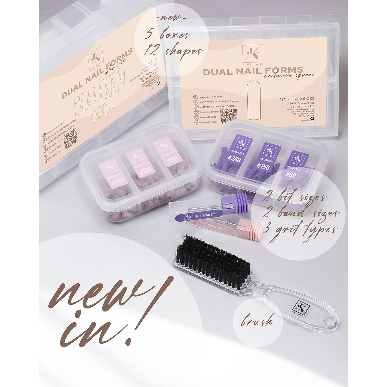 Dual nail form - Stiletto 120 pcs - DUAL NAIL FORM SYSTEM & TIPS - Shop ...