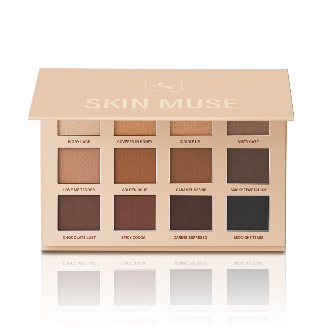 Eyeshadow Palette - Skin Muse 12 x 1.5 g - JN Beauty - Shop - Jana Nails