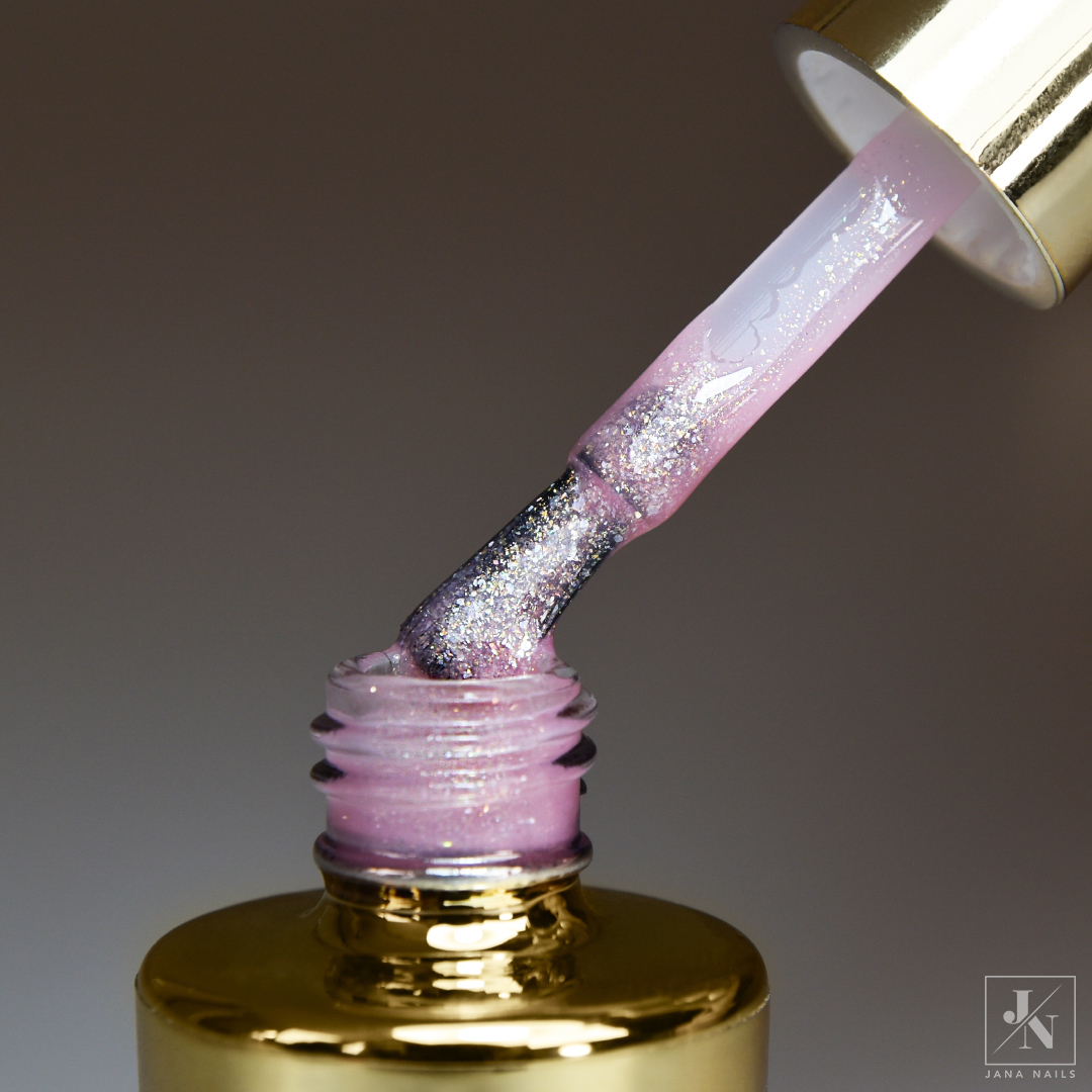 Sugar rush pinky shimmer top coat - 10ml - Top / Finish gel - Shop ...