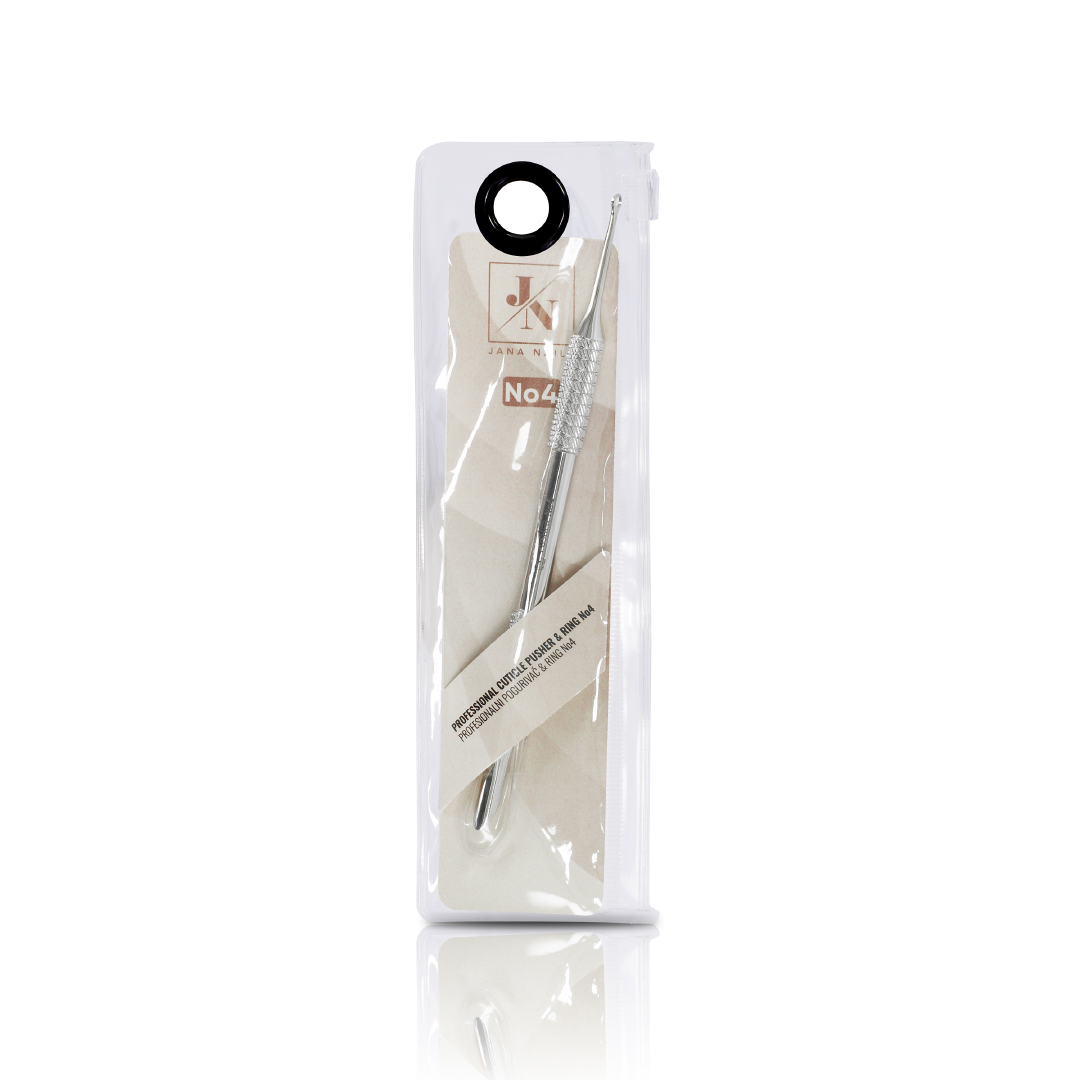 JN Pro cuticle pusher & ring No4 - Metalni pribor - Shop - Jana Nails