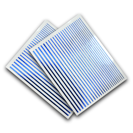 Flexi stickers Blue No8 - Naljepnice / flexi stickers - Shop - Jana Nails