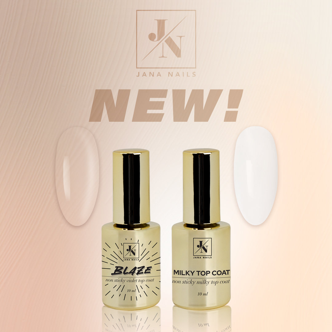 Blaze top coat - 10ml - Top / Finish gel - Shop - Jana Nails