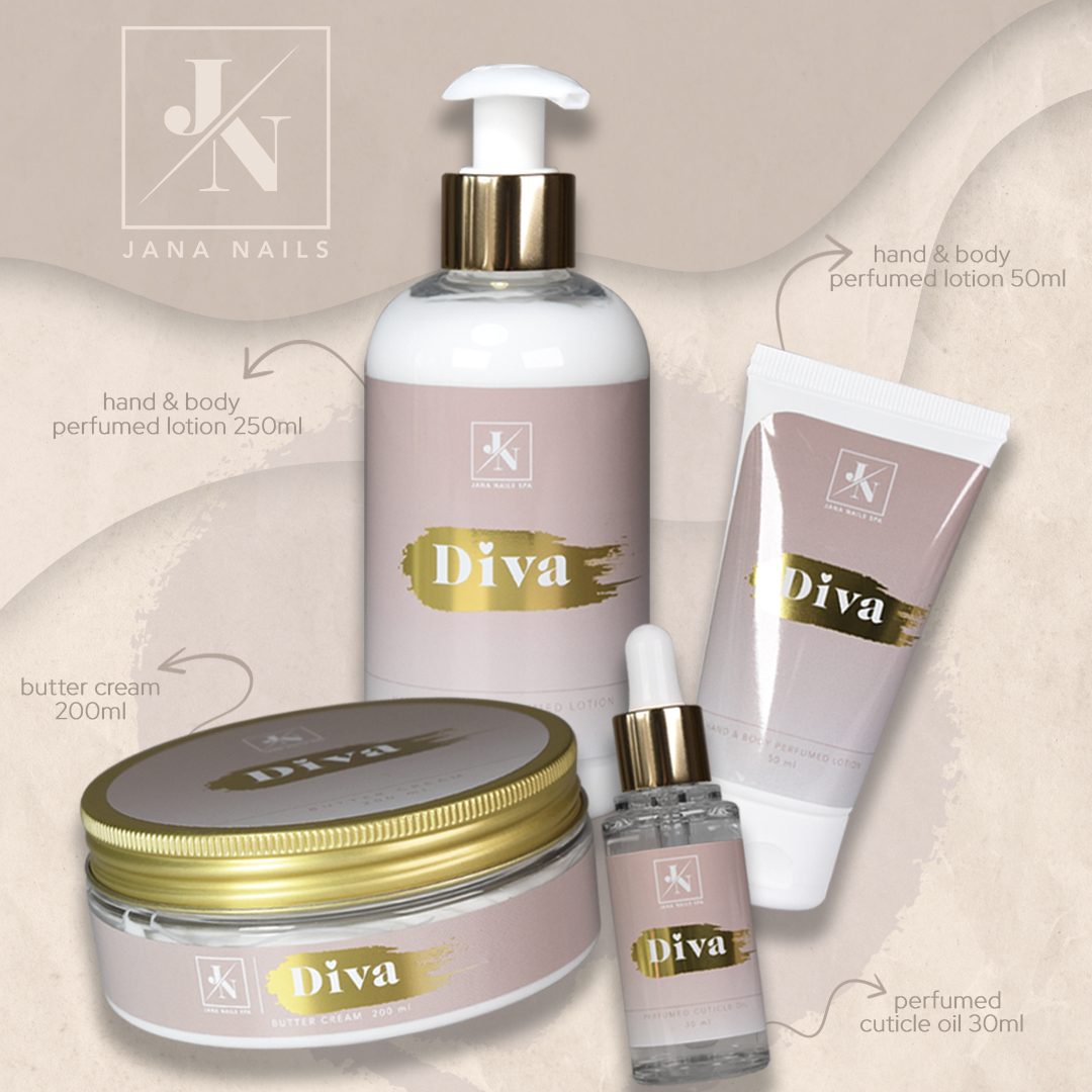 Diva Hand and Body Perfumed Lotion - 50 ml - SPA linija - Shop - Jana Nails