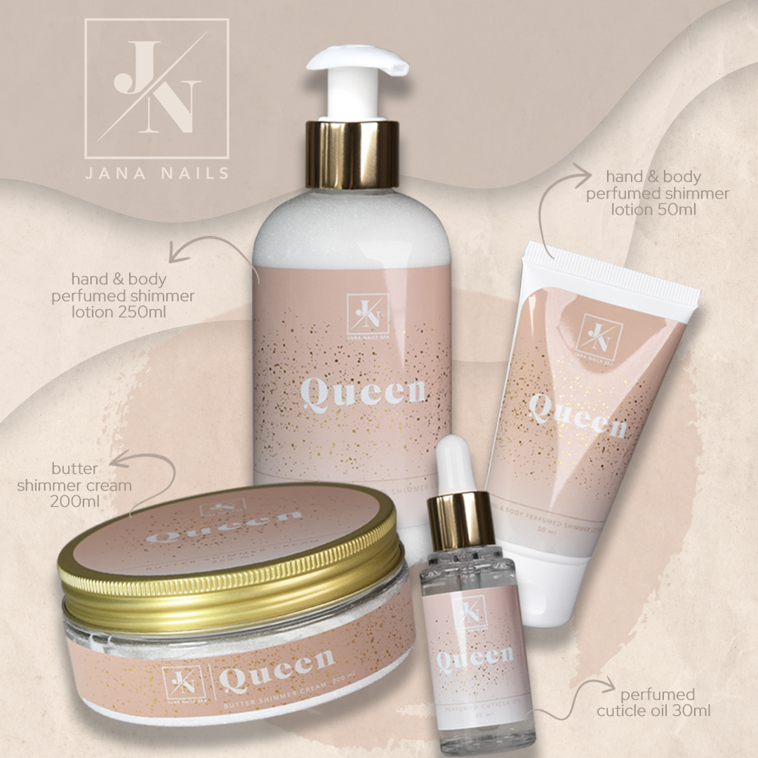 Queen Hand & Body Perfumed Shimmer Lotion - 250 ml - SPA linija - Shop ...